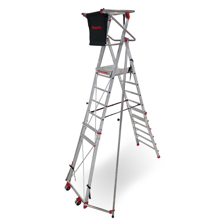 Podest roboczy z bocznymi stabilizatorami PLS.7 - Faraone Poland